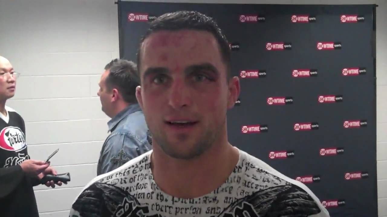 Scott Smith Post Fight Interview - YouTube