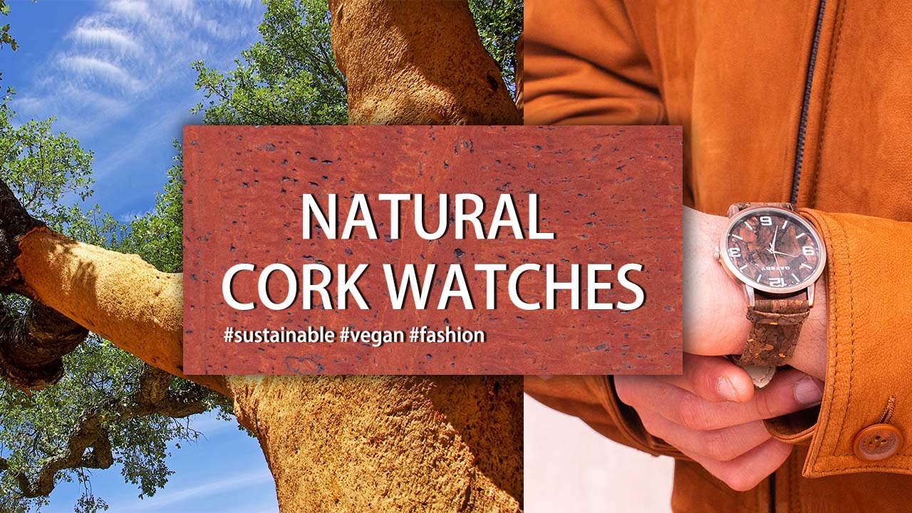 Natural Cork Watches - YouTube