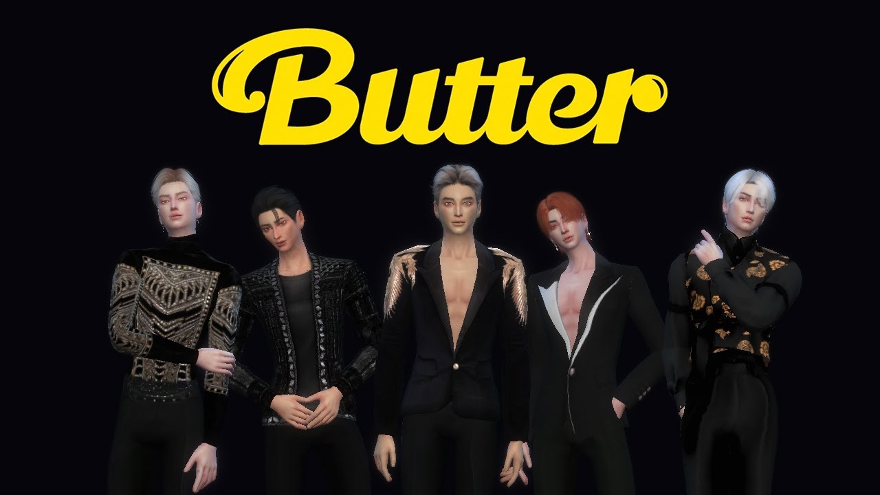 BUTTER - BTS [SIMS 4 COVER] - YouTube