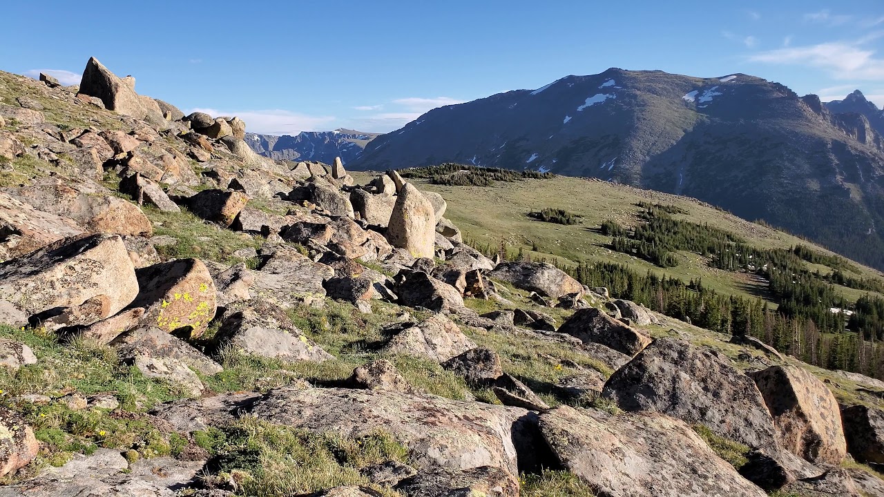 Ute Trail in Rock Mountain National Park - YouTube