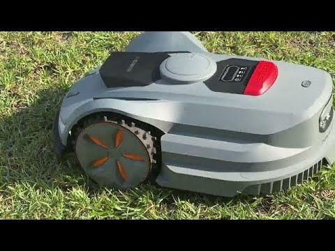 Sunseeker Orion X7 Robotic Mower | Automatic Lawn Mower GPS and Obstacle Avoidance - YouTube