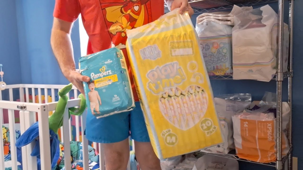 Kiddo Playtime adult diapers - YouTube