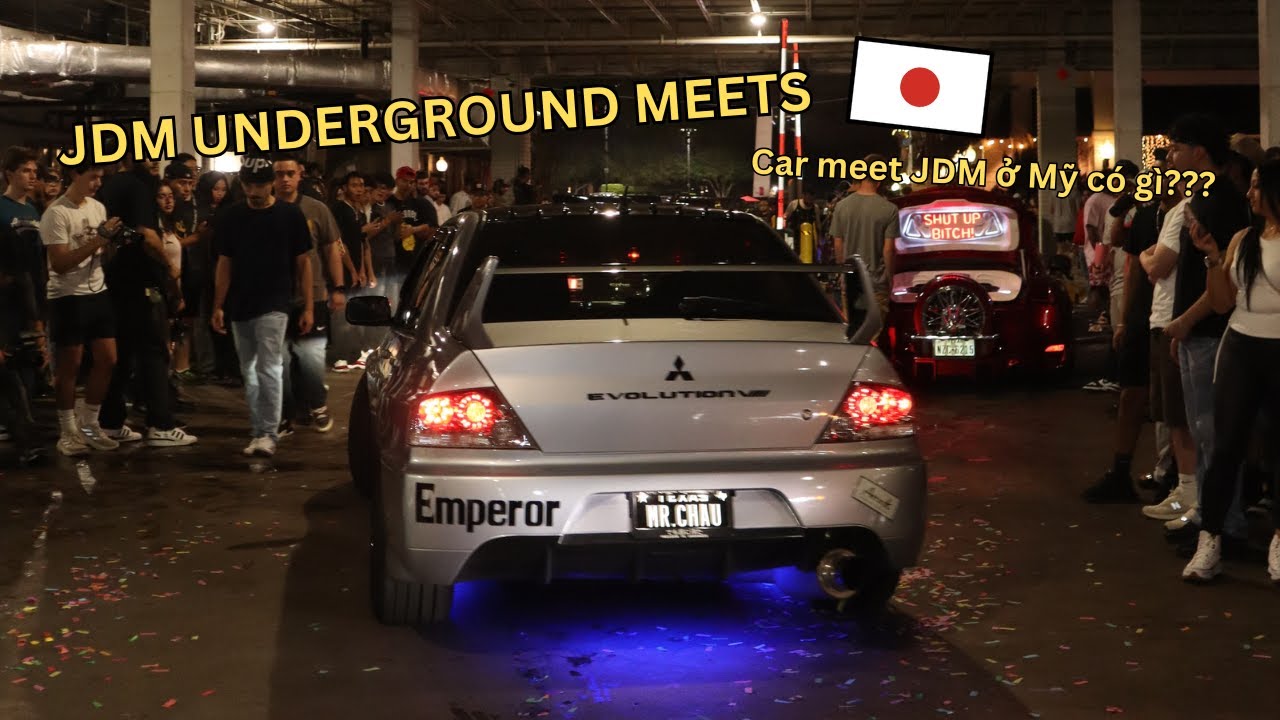 Underground Car Meet ( JDM ở Mỹ có gì? ) - YouTube