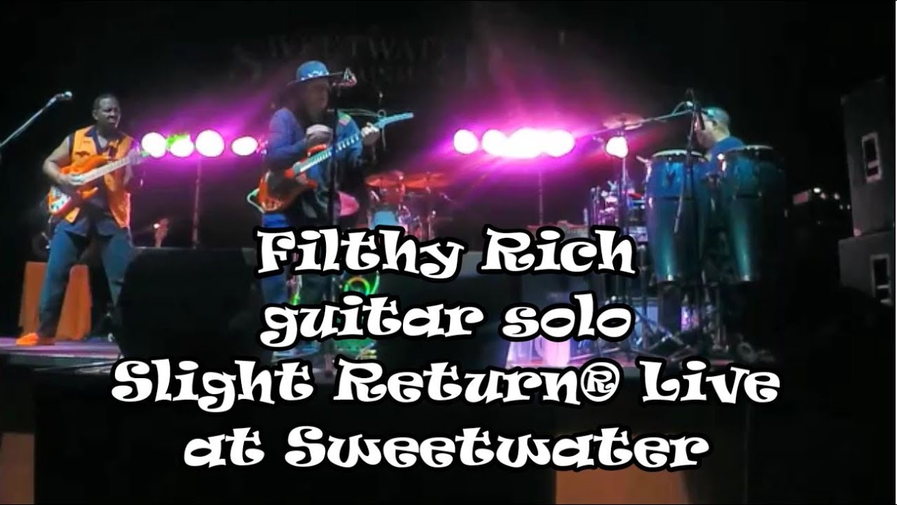 "Filthy Rich" Guitar Solo Live at Sweetwater - YouTube