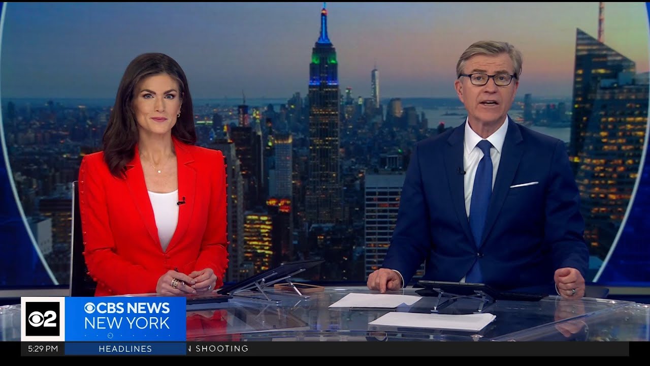 WCBS | CBS News New York at 5pm - Headlines, Rejoin and Closing ...