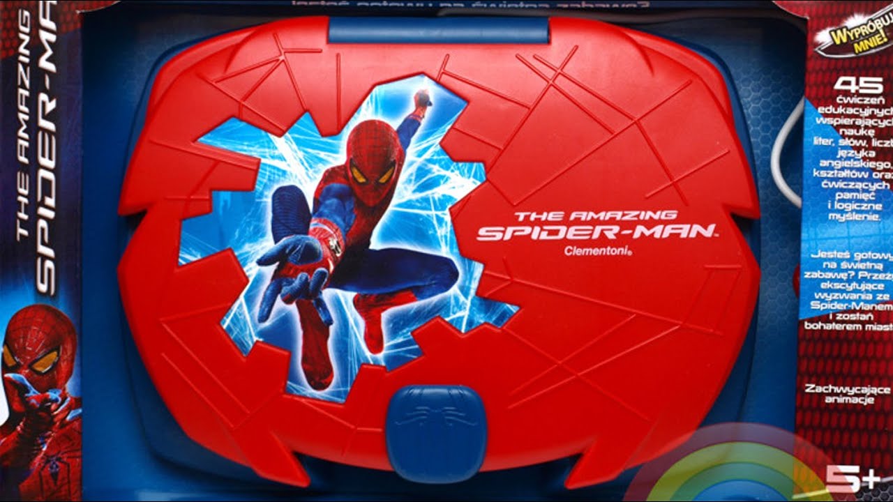 Educational Talking Laptop / Laptop Edukacyjny Spider-Man - Clementoni ...