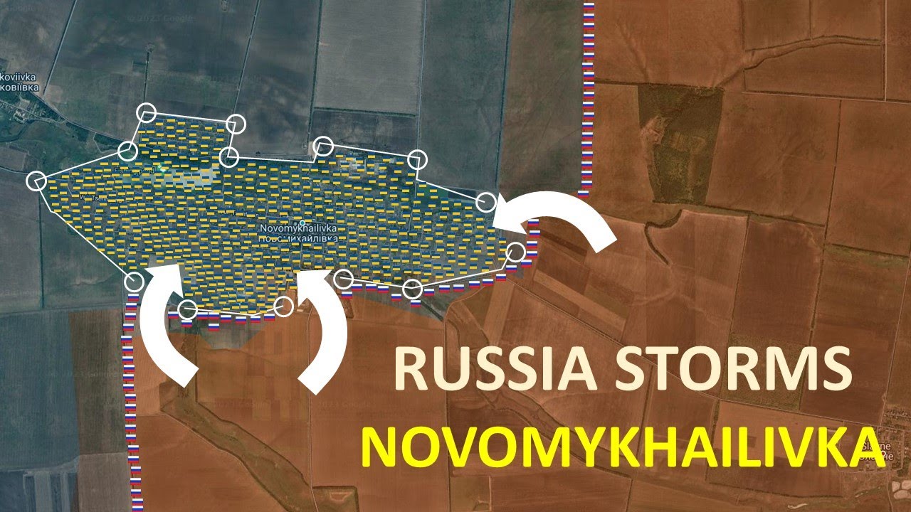Russia Storms Novomykhailivka l Russian Forces Captures The First ...