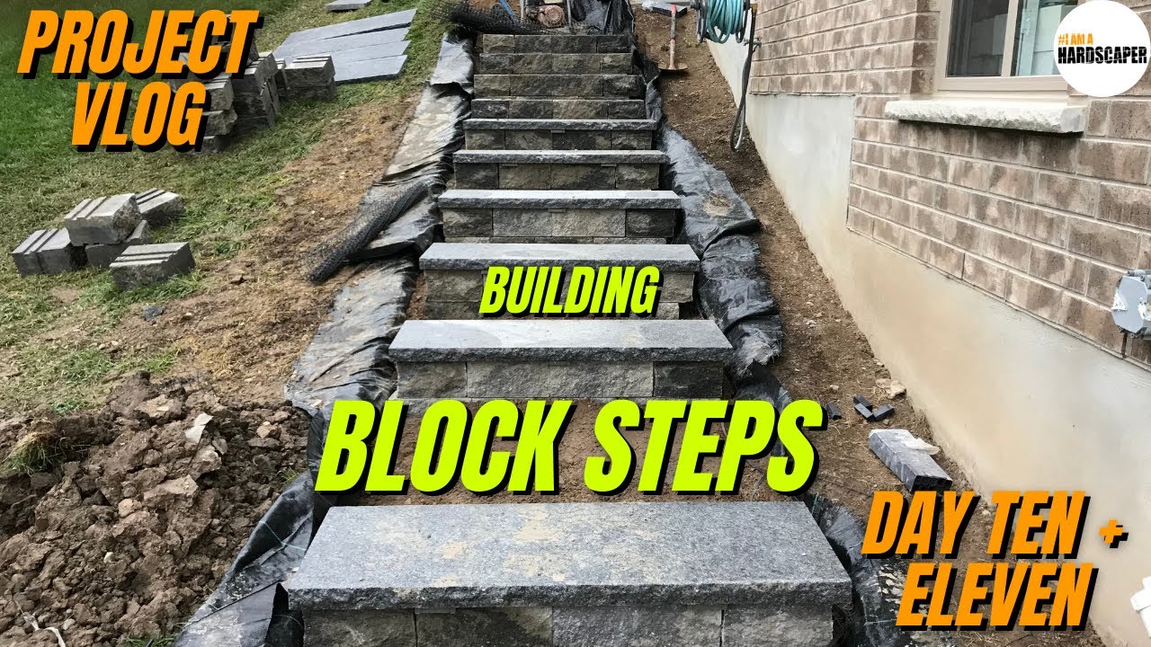 Installing Block Steps | Y Project Vlog Day Ten and Eleven - YouTube