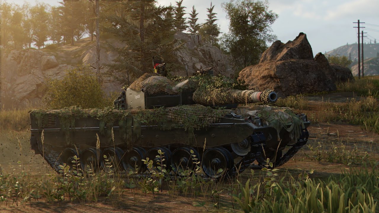 World of Tanks || Leopard 2AV on Swamp - Platoon Gameplay - YouTube