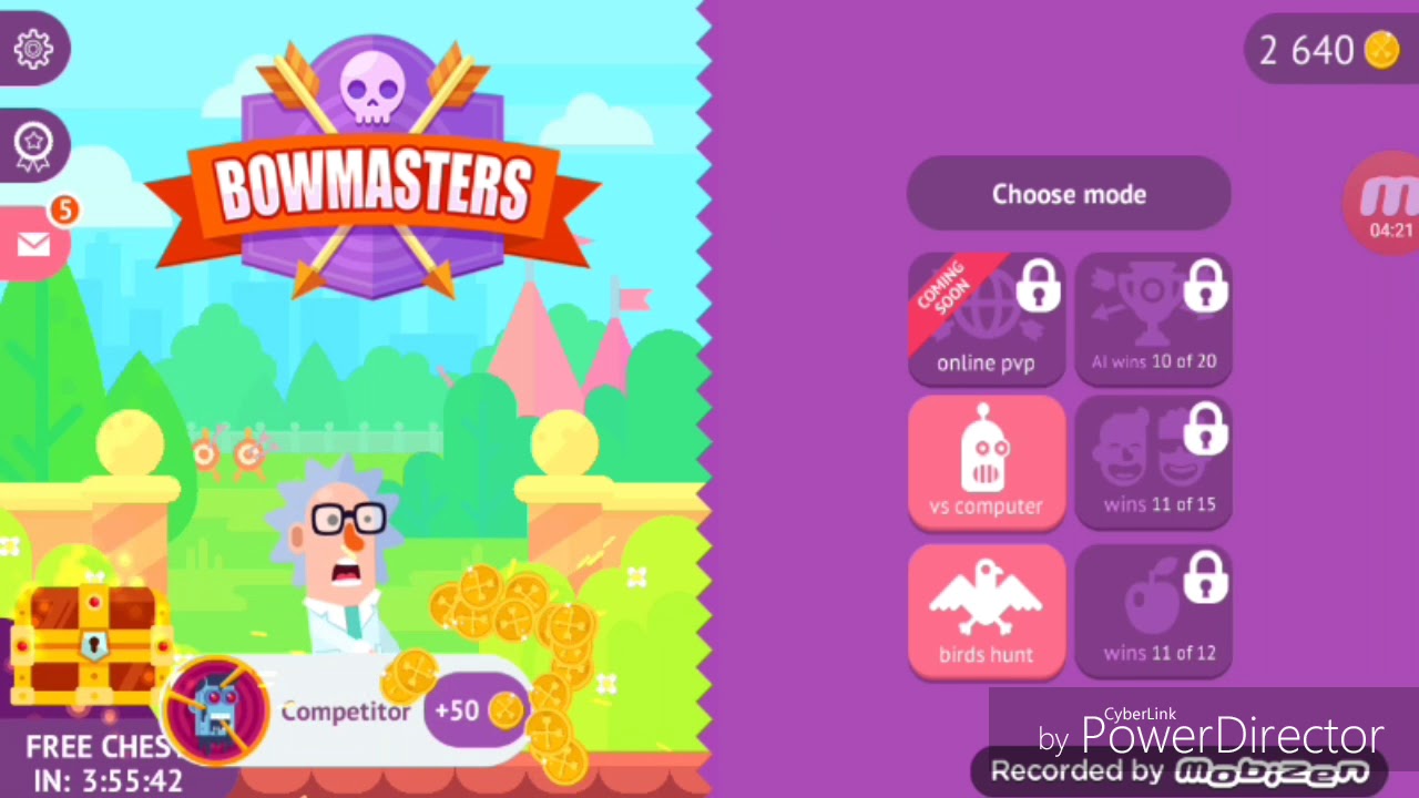 Bowmasters 2| Máme Arnolda - YouTube