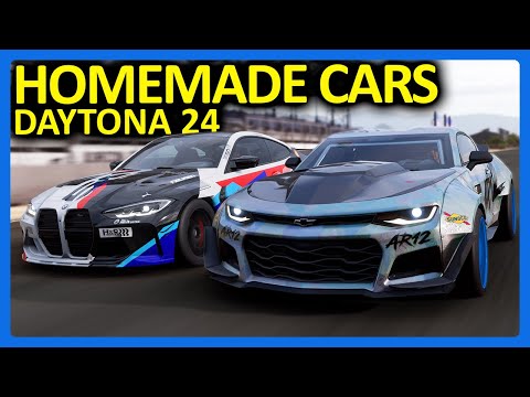 Forza Horizon 5: Selbstgemachte Daytona 24-Auto-Herausforderung!!