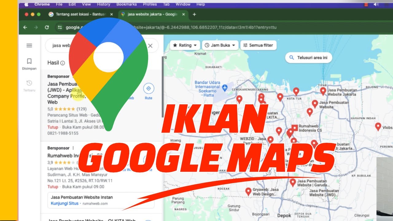 CARA PASANG IKLAN DI GOOGLE MAPS - TERBARU 2024 - YouTube