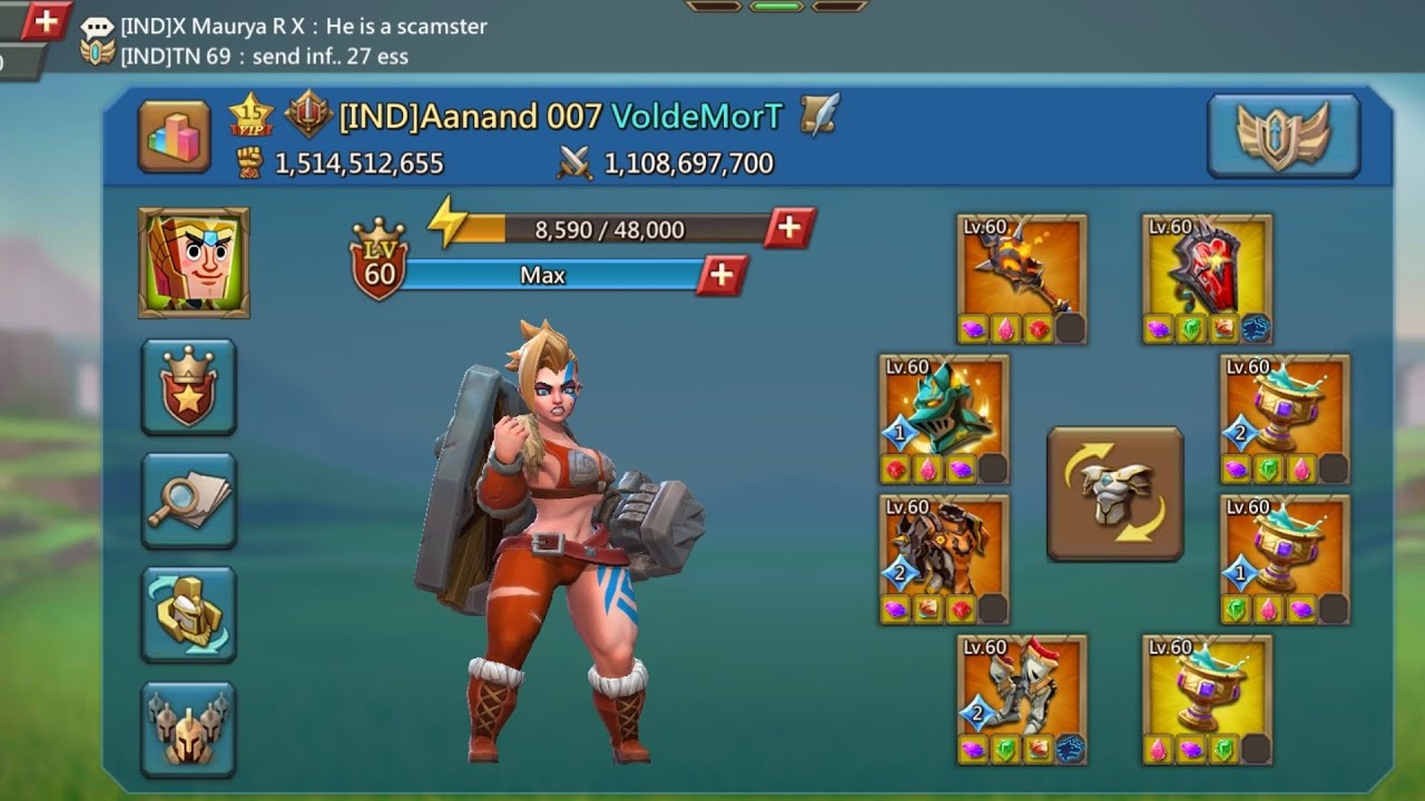 Lords Mobile - New P2P Event || lol moments || New Familiars Atk Effect demo by Police & Abhay ...