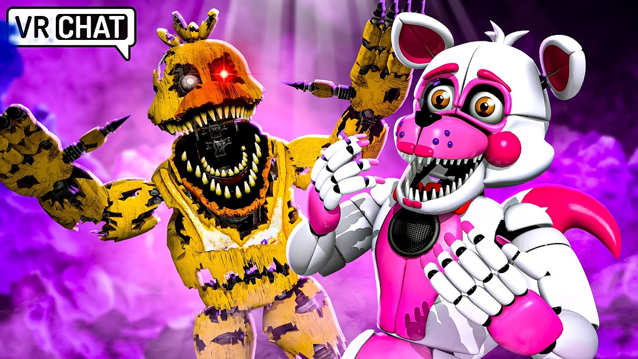 Funtime Foxy GOES CRAZY?! in VRCHAT - YouTube