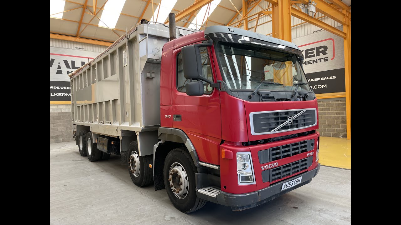 New In Stocklist For Sale: VOLVO FM12 8X4 ALUMINIUM BULK TIPPER/BLOWER ...