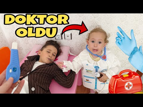 ASEL MİRA DOKTOR OLDU !! BANU ALYAYI MUAYNE ETTİ !! ŞURUP VERDİ !!