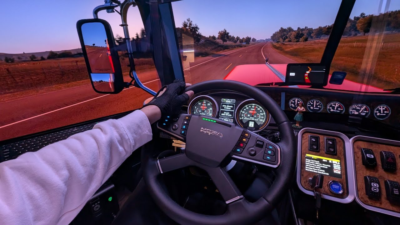 ATS Sunset Run TRIPLE 55in OLED RTX4090 - YouTube