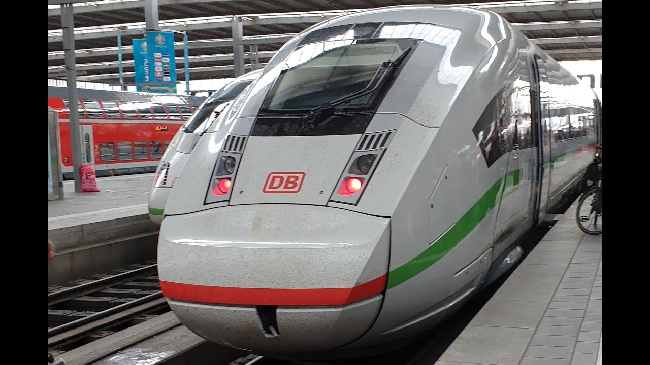 Mitfahrt ICE 508 München Hbf-Hamburg-Dammtor - YouTube