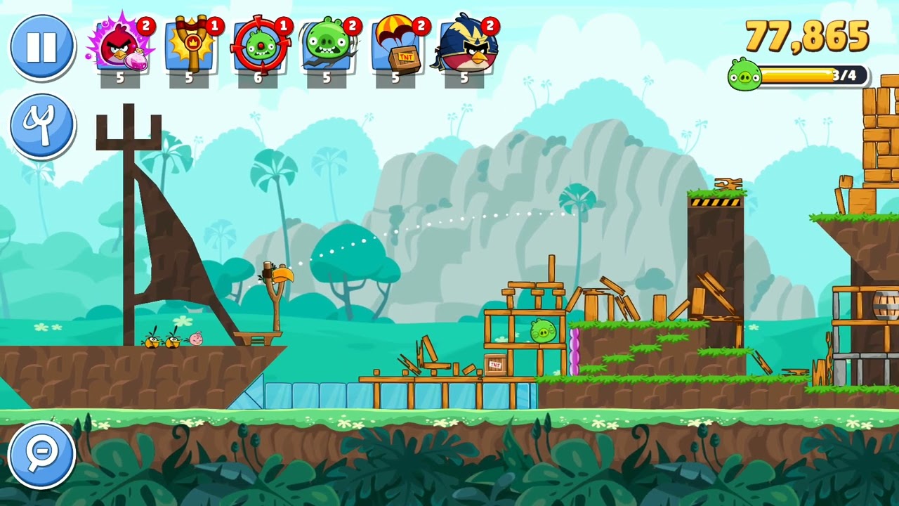 ANGRY BIRDS FRIENDS PIGGY TOWER - LEVEL 25 FLOOR 8 WALKTHROUGH - 3 ...