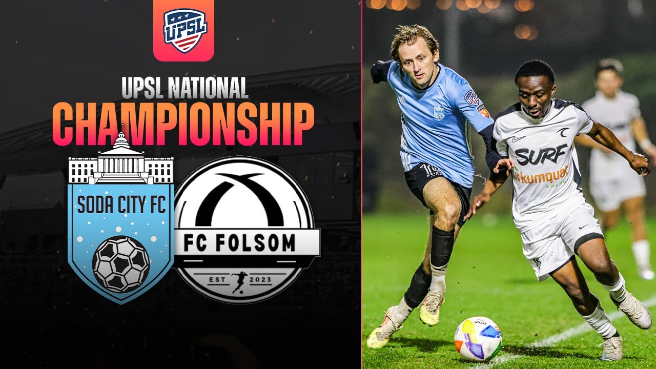 HIGHLIGHTS | Soda City FC vs FC Folsom | National Championship - YouTube