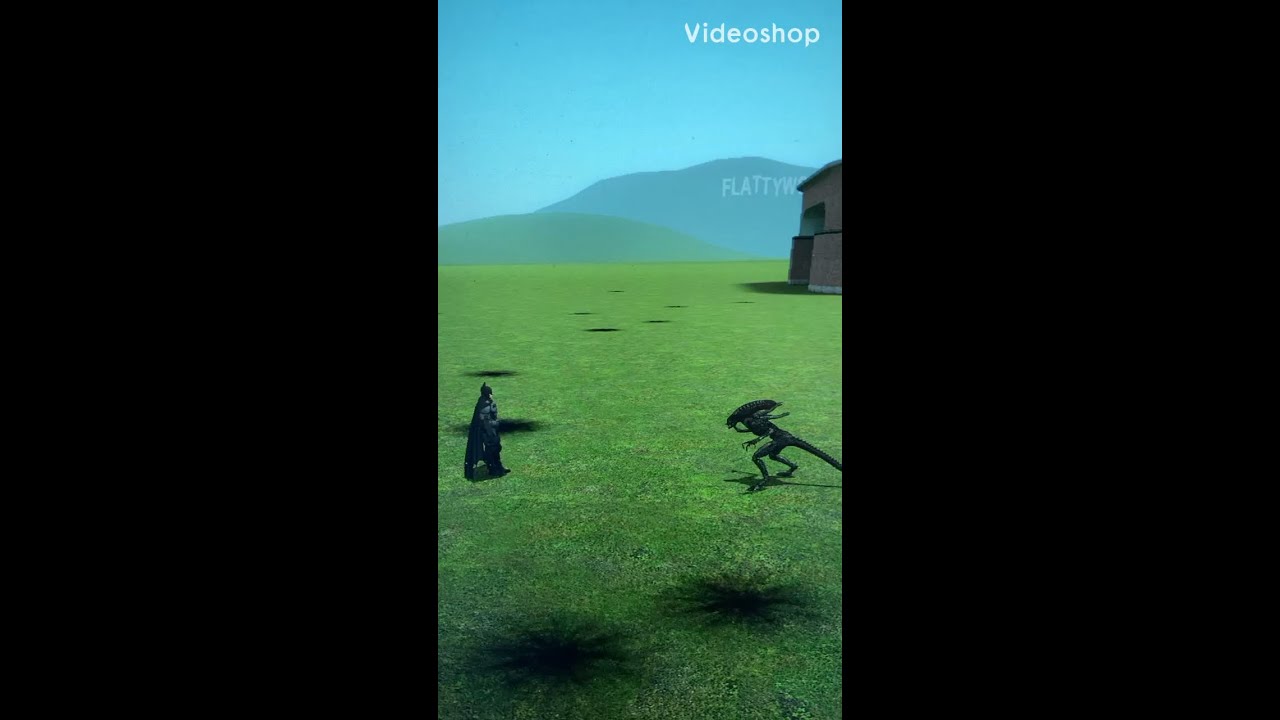 Batman vs Xenomorph - YouTube