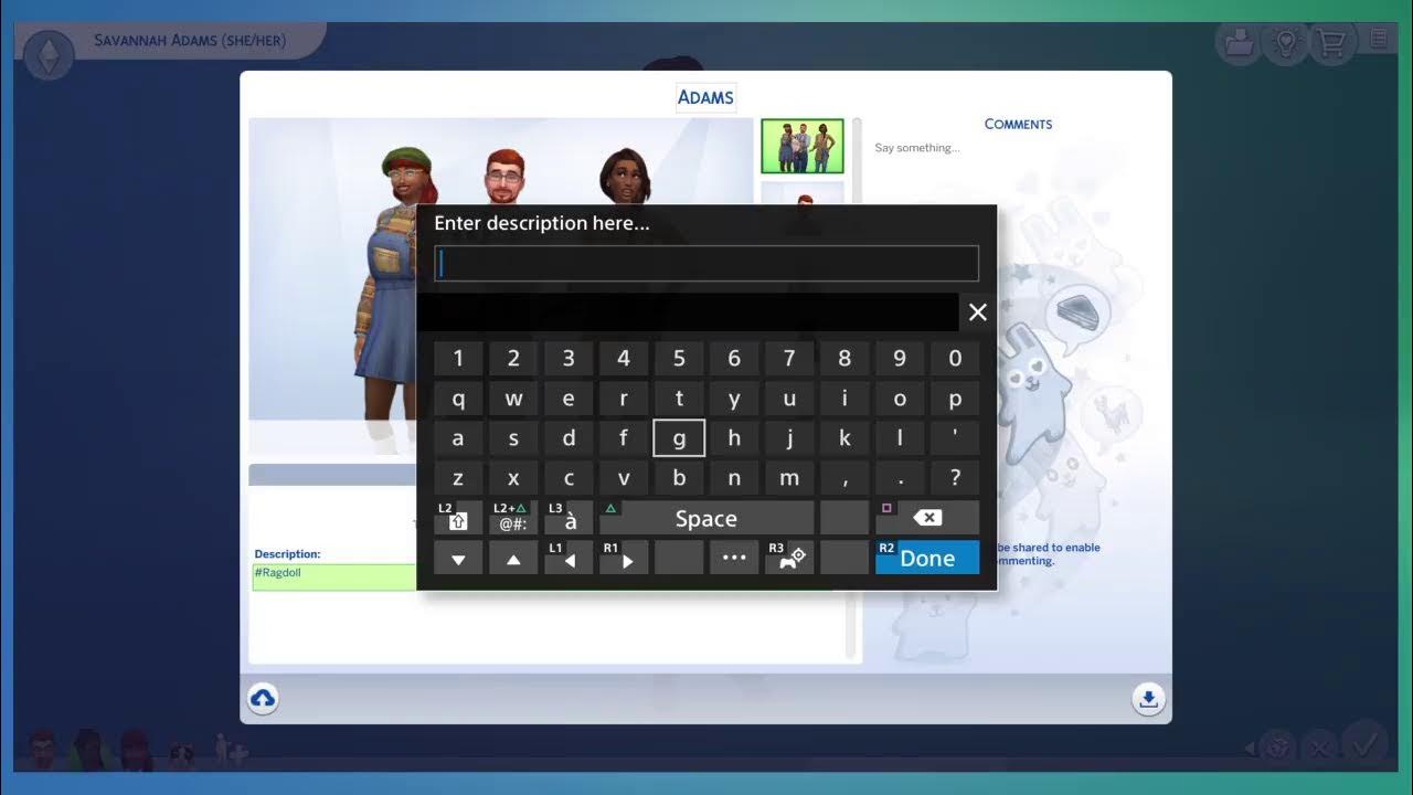 SIMS4|Create & Updating New Family pt3|No Commentary - YouTube