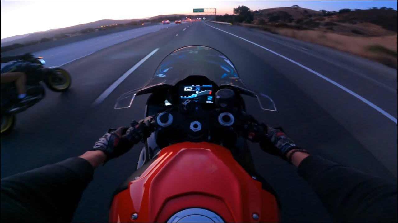 Bren tuned s1000rr (first ride) - YouTube