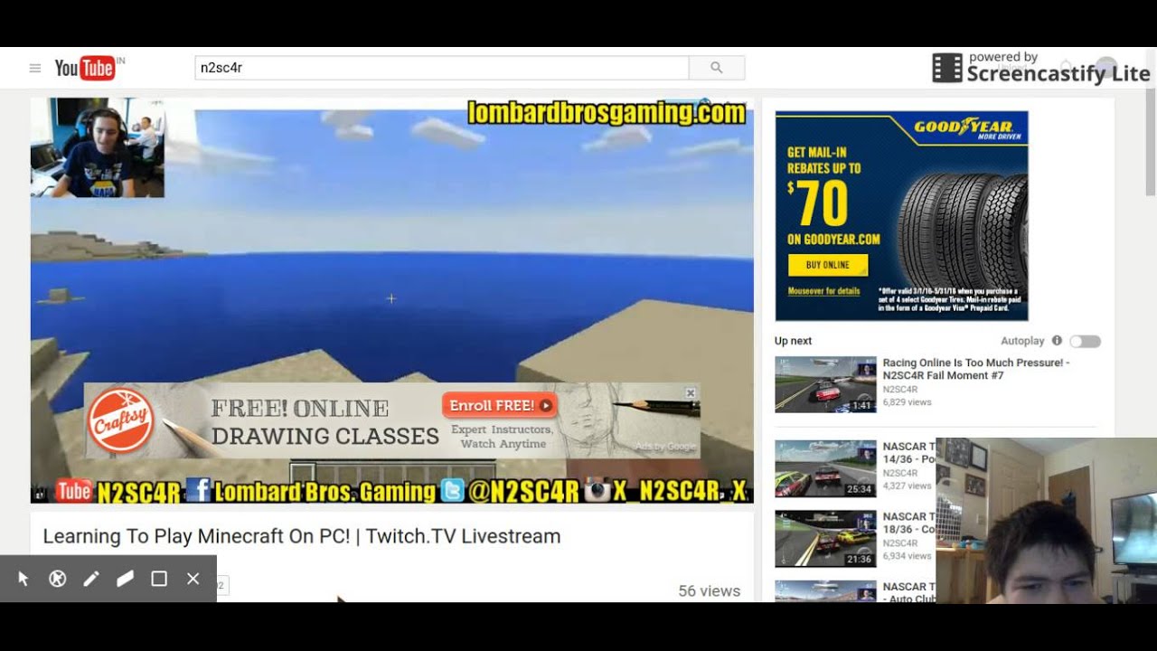 n2sc4r minecraft funny cool hi - YouTube