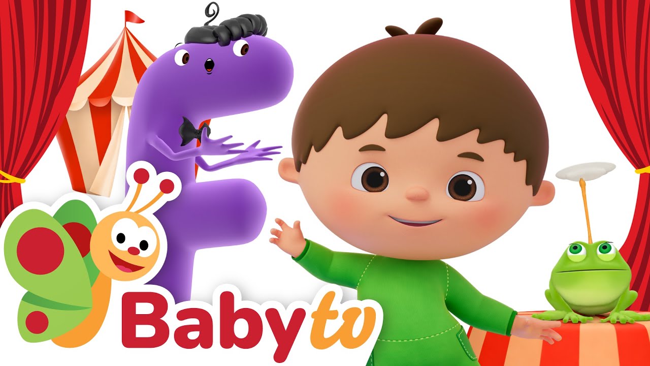 Letter F Finds His Lost Flute | Charlie & the English Alphabet | BabyTV ...