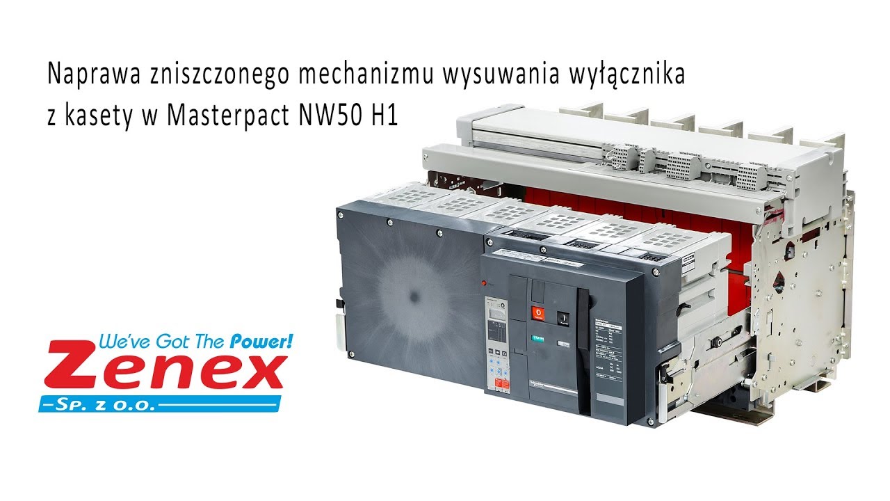 Naprawa Masterpact NW50 H1 - YouTube