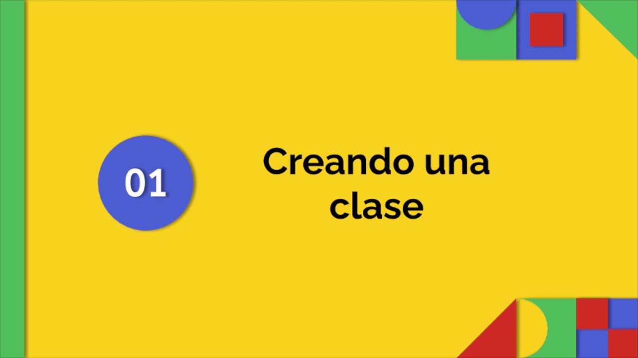 Google Classroom 101 | Módulo 1: Creando una clase - YouTube