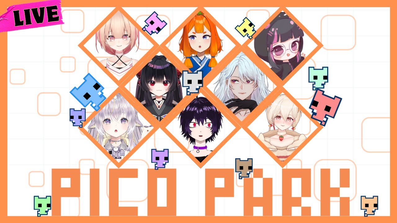 PICO PARK GAME 】Ft. Vtuber - YouTube