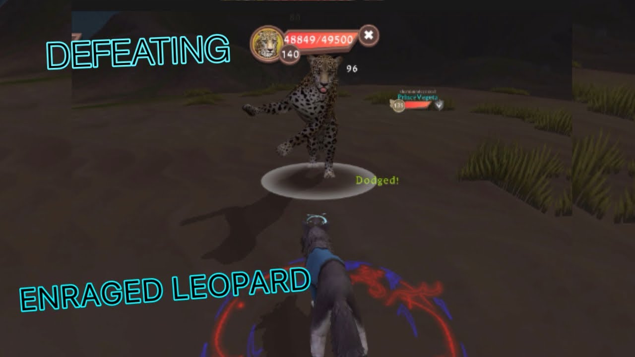 Defeating Enraged Leopard! | WildCraft - YouTube