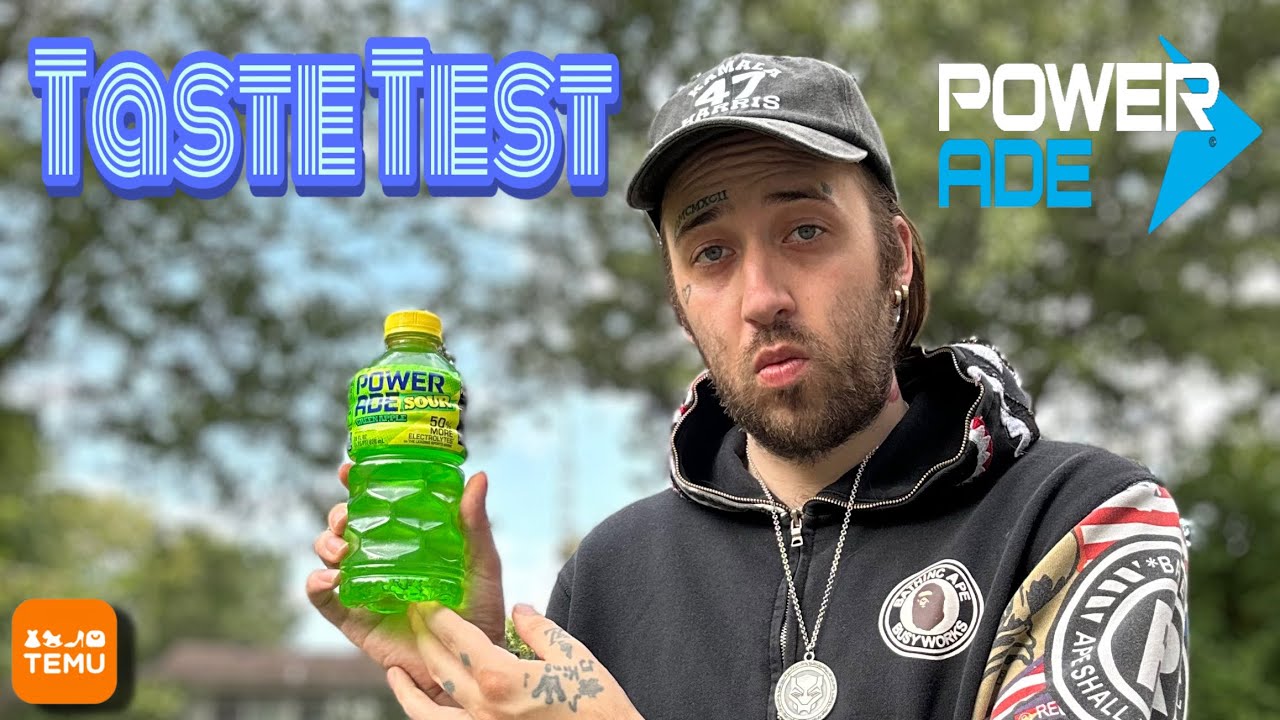 Taste Test | @Powerade Sour: Green Apple 🍏 | @J.W.M810 | Sports Drink ...