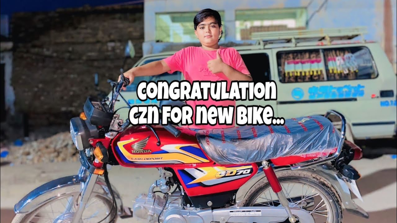 Congratulation czn for new bike - YouTube