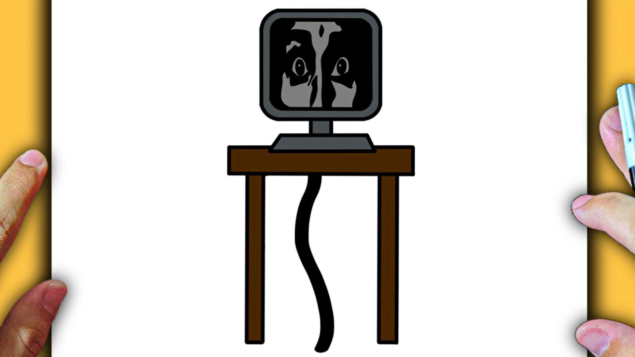 HOW TO DRAW MR FUN COMPUTER HORROR FROM INCREDIBOX SPRUNKI - YouTube
