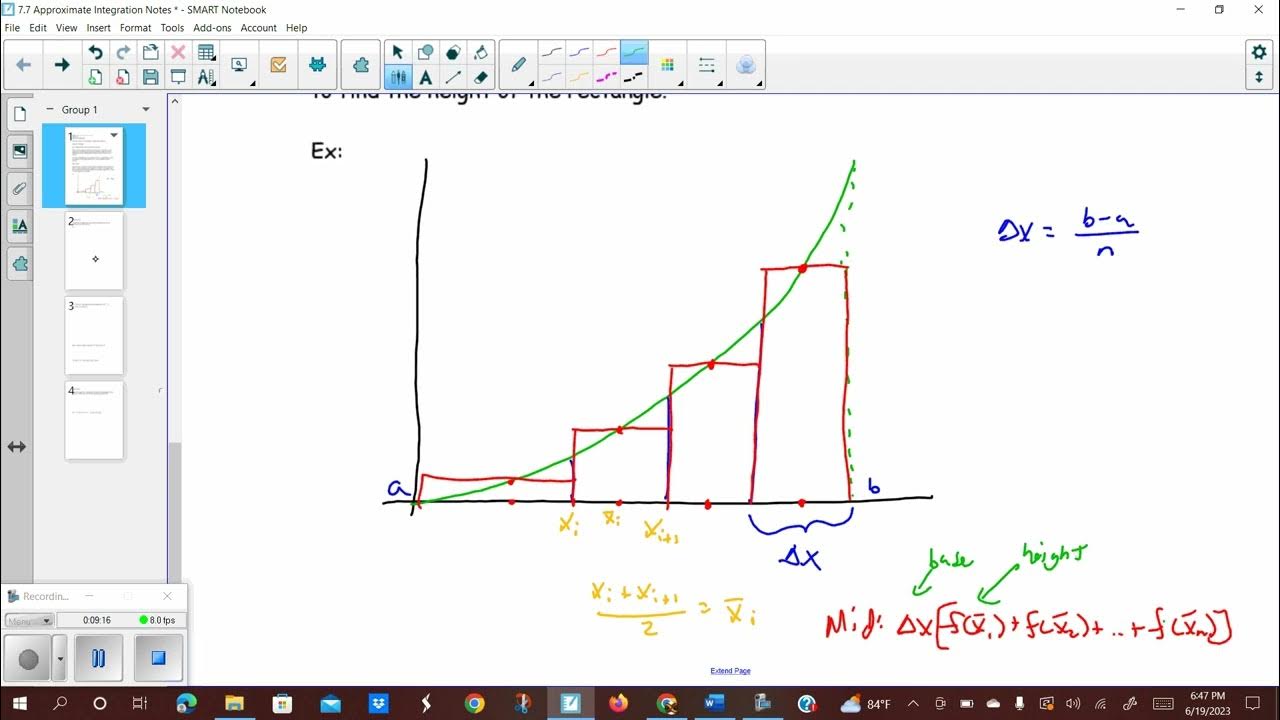 7 7 Approximate Integration Video 1 - YouTube