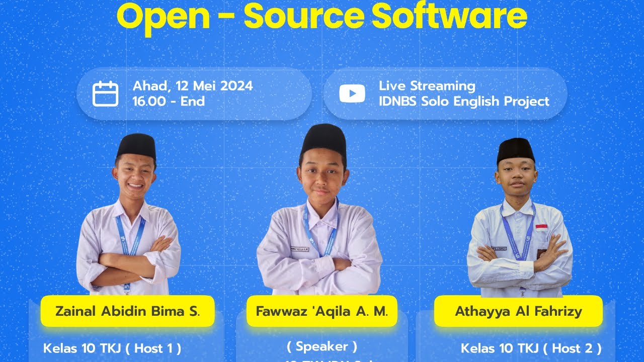 Weekend English Talk Series Eps. 19 - Open - Source Software - YouTube