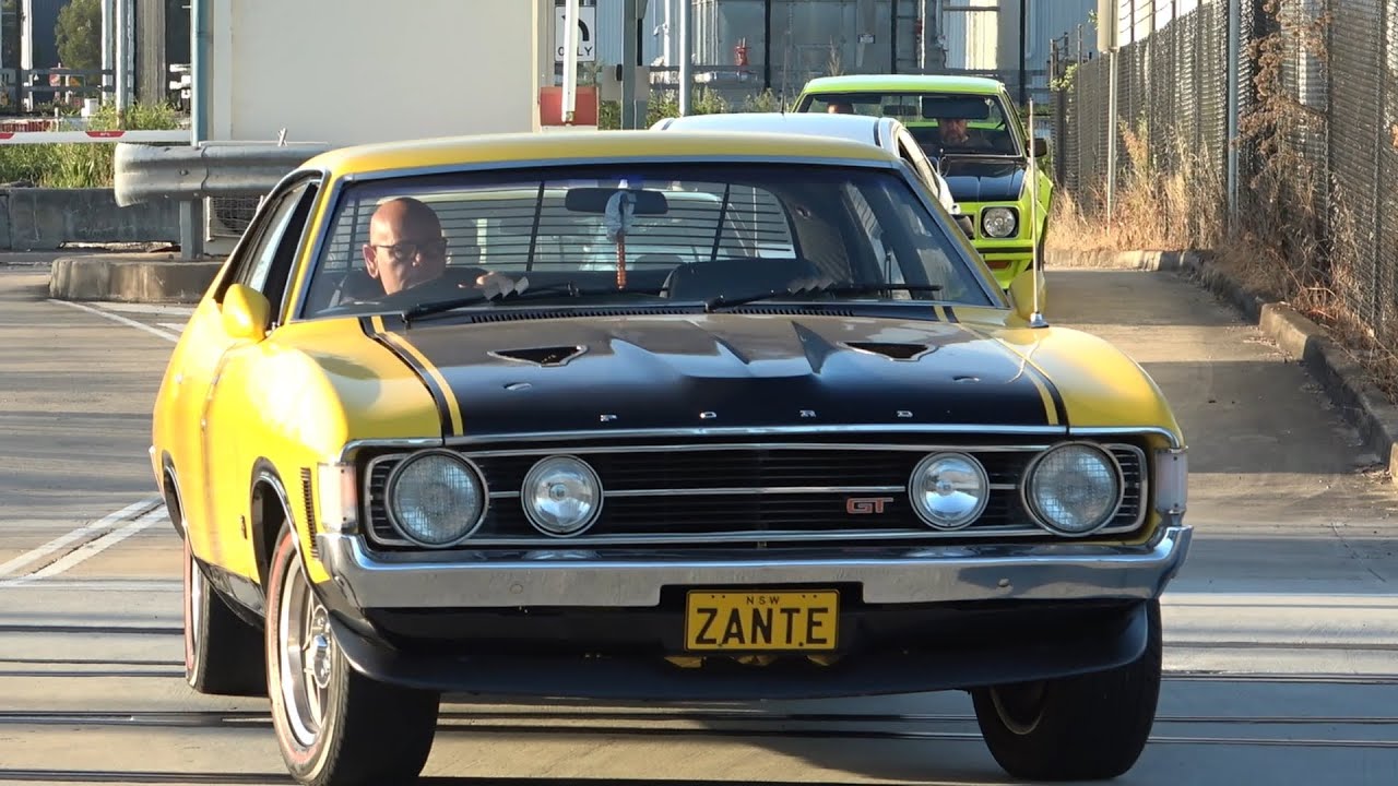 Brutal beast muscle cars invade Rosehill Street Muscle Cruisers Go ...