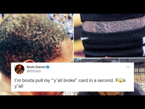 NBA DESTROY KEVIN DURANT ASHY LEGS. 😂 SNAKE SKIN KD! 😂ASHY KD - YouTube