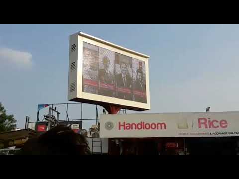 Led Video Wall Unipole Sign | AP Advertising # 9694910057 - YouTube