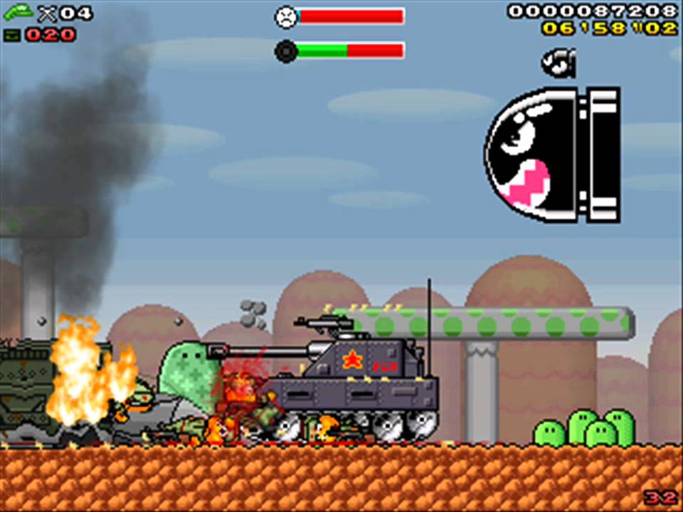 Super Mario - Red Scare (Minigame - Updated!) (HD) - YouTube