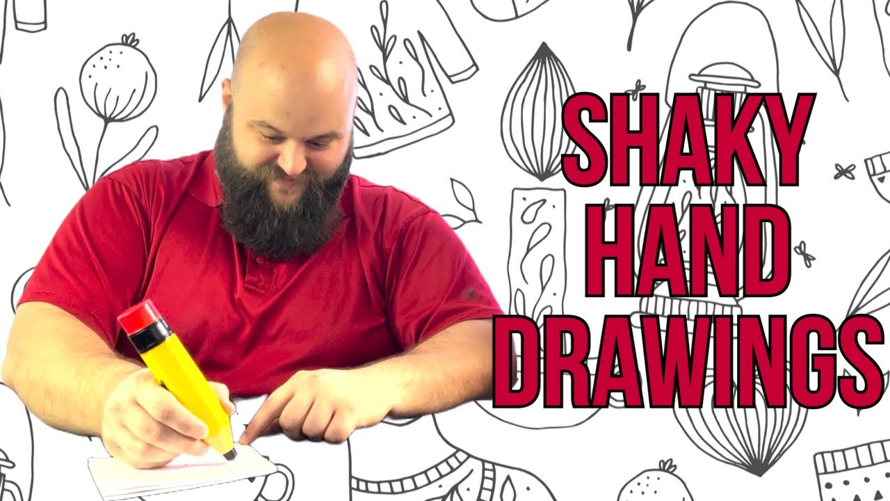 We try drawing with a vibrating pen - YouTube