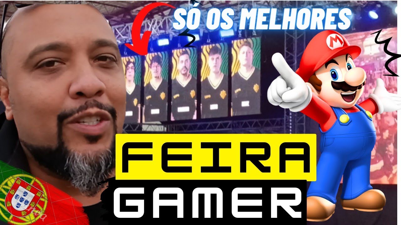 FESTIVAL DE GAMES NO PORTO EM PORTUGAL 🇵🇹 - YouTube