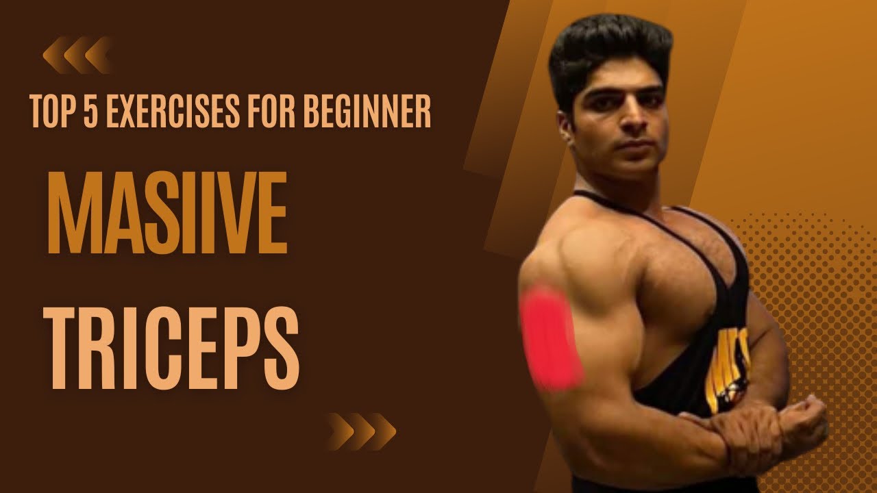 Top 5 exercises for massive triceps - YouTube