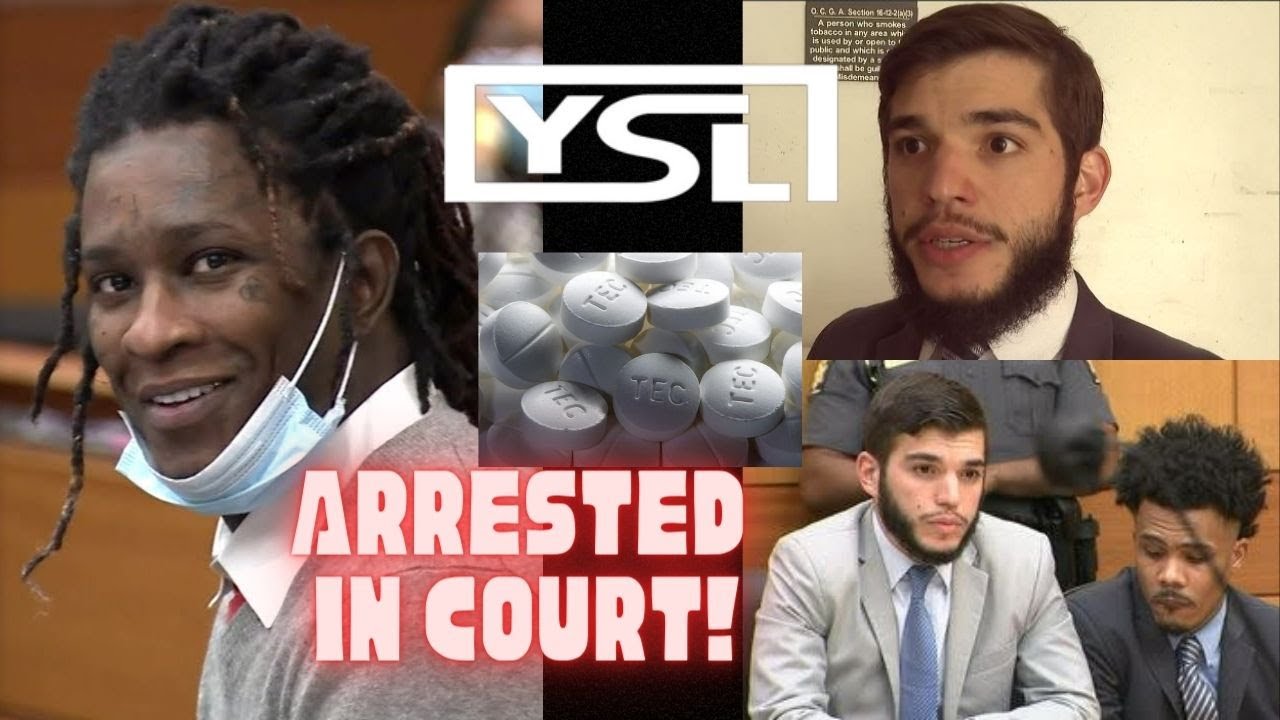 Young Thug YSL Lawyer arrested in court for….‼️😮 #freeyoungthug - YouTube
