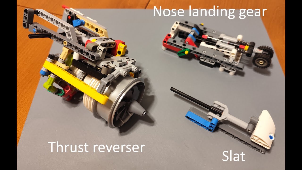 Features and parts of my LEGO Technic Airplane MOC Part 2 - YouTube