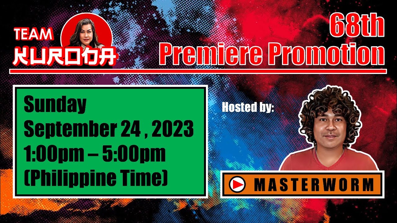 SEPTEMBER 24, 2023 TEAM KURODA 68TH PREMIERE PROMOTION - YouTube