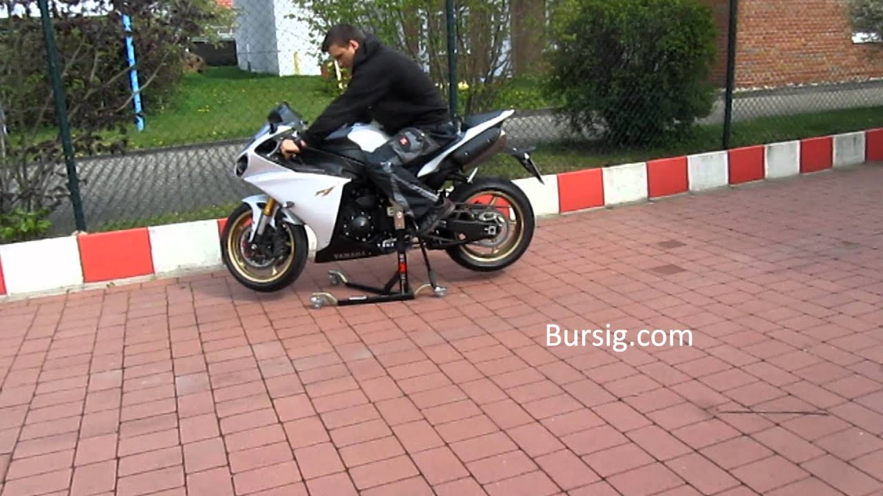 Bursig Stand Yamaha R1 2012 RN 22 Ständer Zentralständer Bursig.com ...