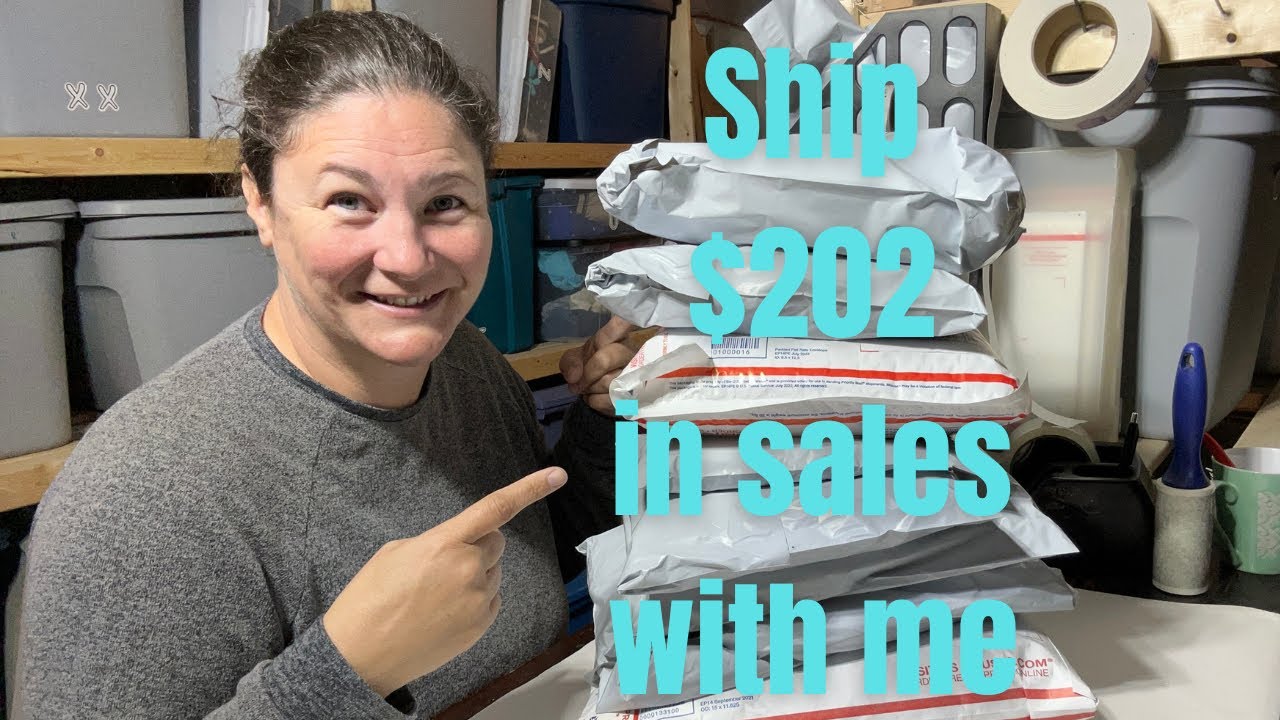 What sold on eBay? Ship my sales with me and my daughter - YouTube